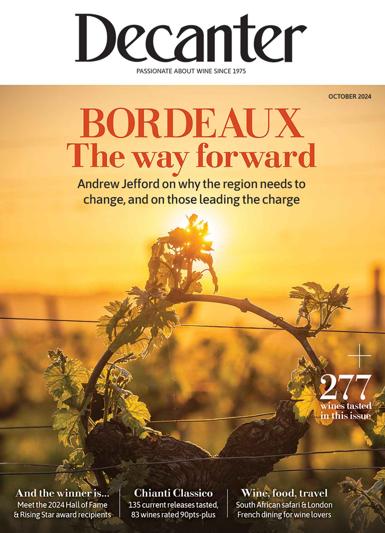 Decanter magazine latest issue: October 2024 - Decanter