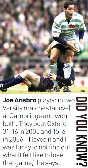 Joe Ansbro - Northampton and Scotland - Rugby World