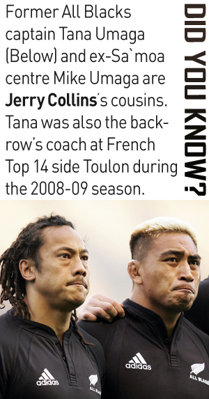 Jerry Collins - Ospreys and New Zealand - Rugby World