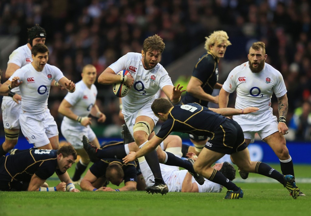 Geoff Parling prepares for the Six Nations