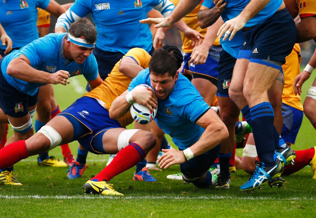 Italy v Romania Rugby World Cup 2015