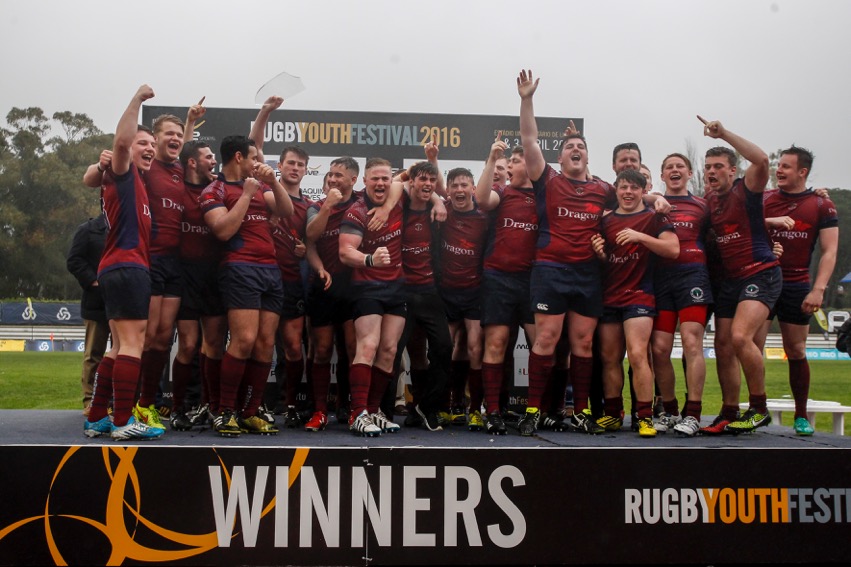 Youngsters shine in the rain at Portugal's Rugby Youth Festival - Rugby ...