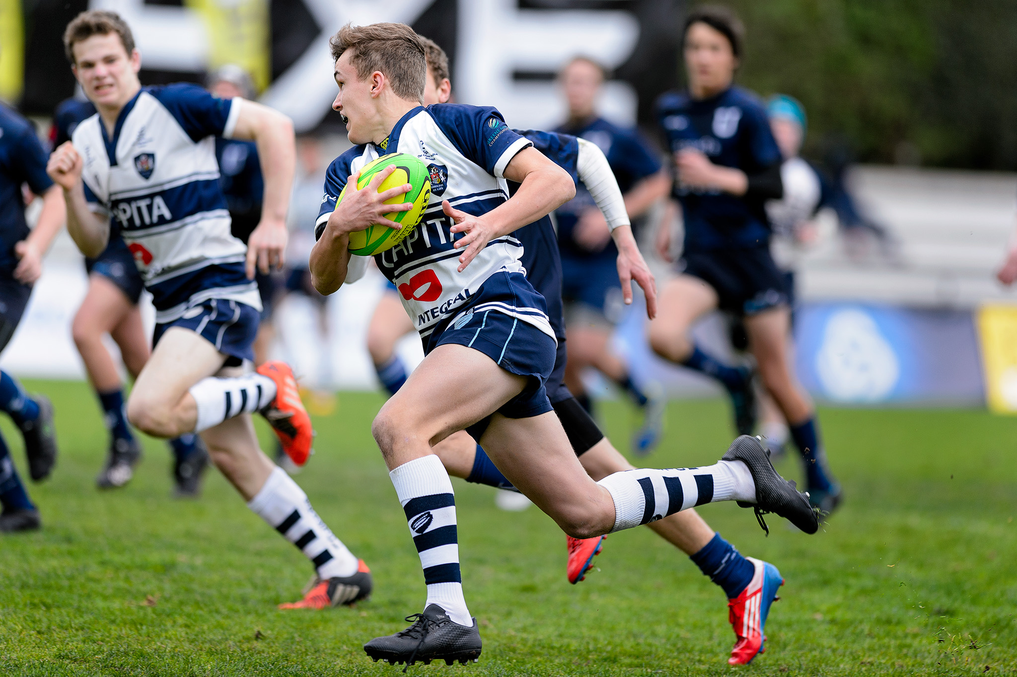 Youngsters shine in the rain at Portugal's Rugby Youth Festival - Rugby ...