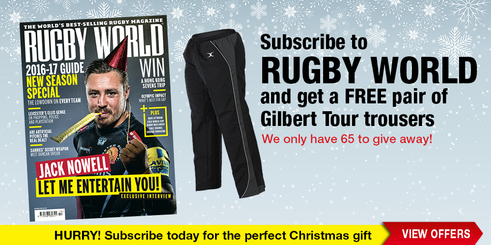 Subscribe now: Check out Rugby World's special offer!