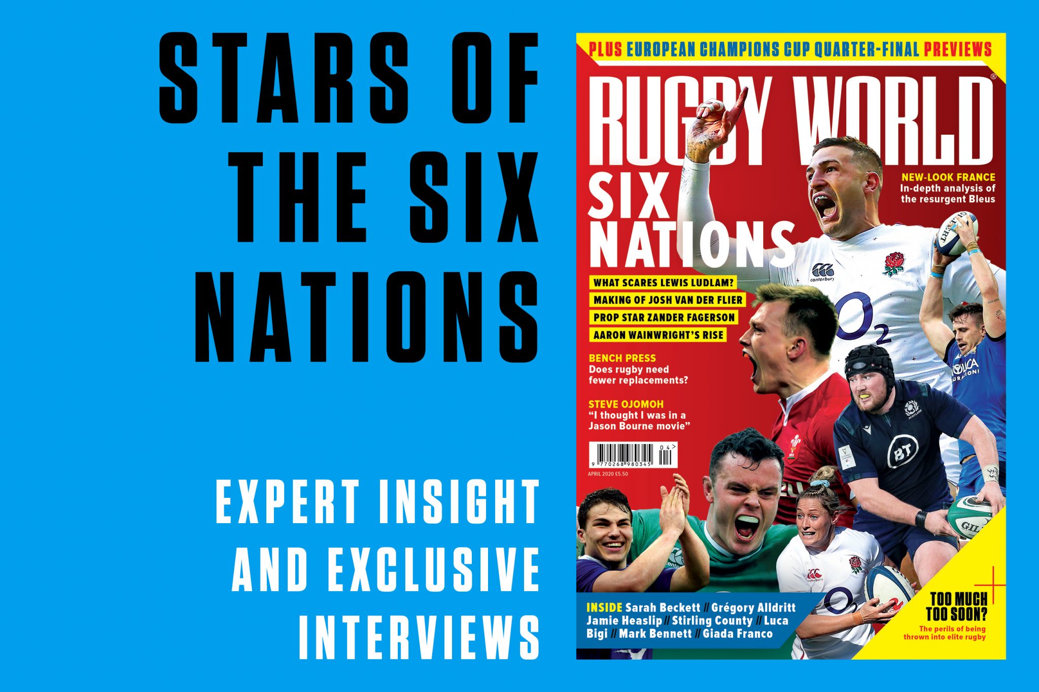 15 reasons to get the new issue of Rugby World magazine