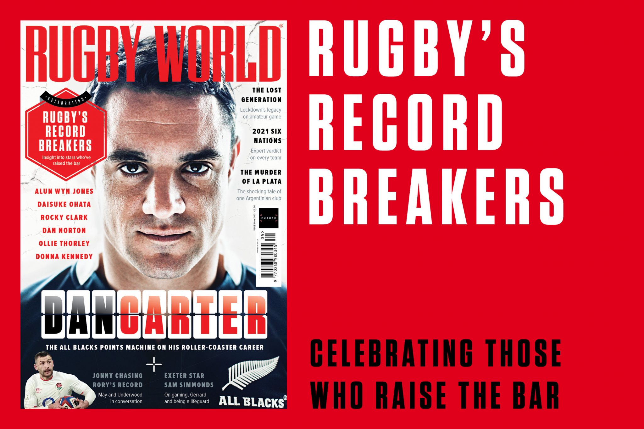 Rugby World magazine’s record breakers issue - Rugby World