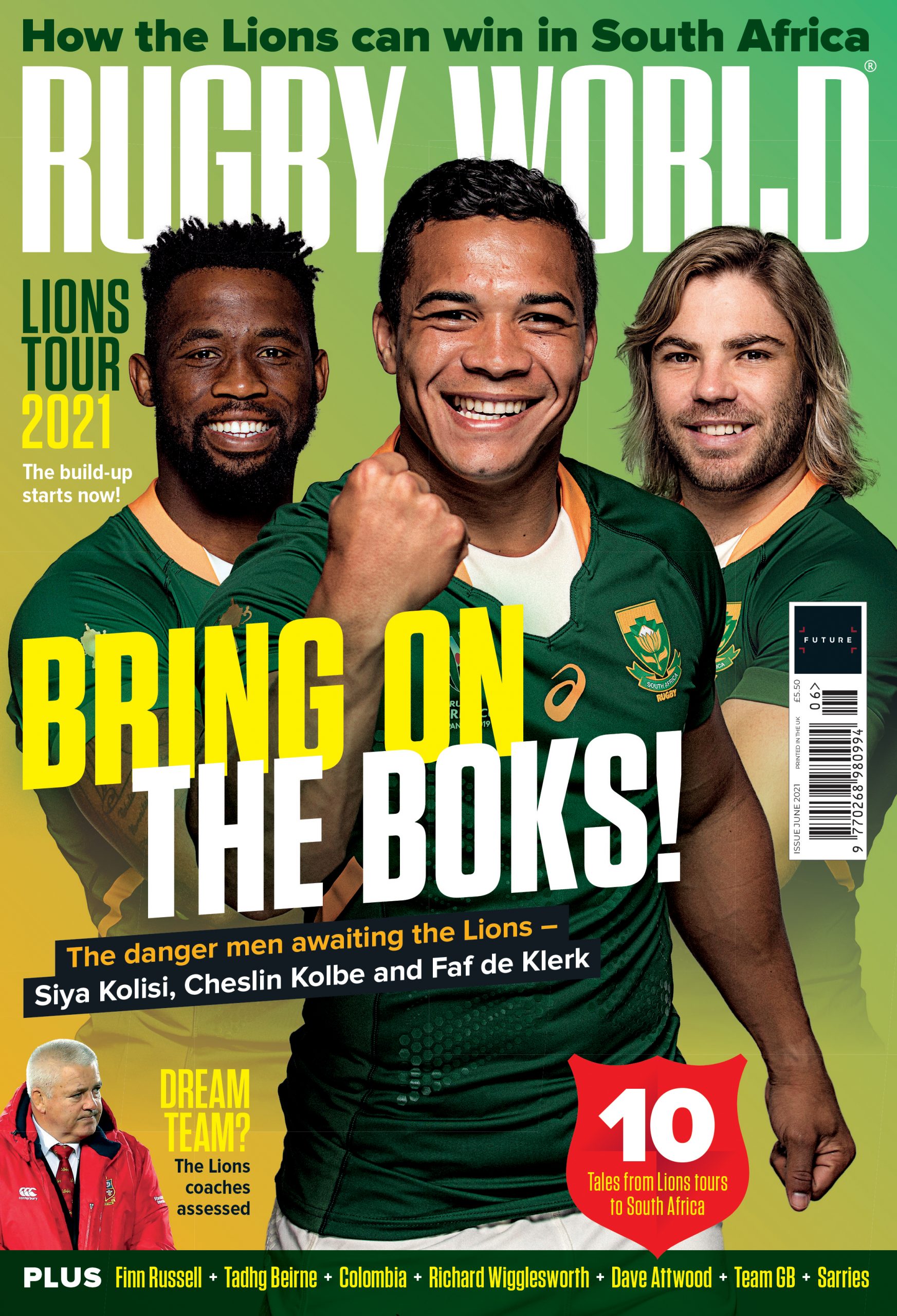Rugby World magazine's June 2021 edition contents