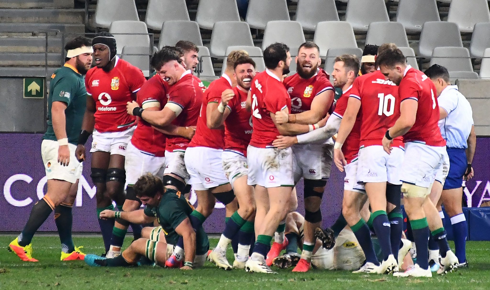 Luke Cowan-Dickie scores first try of Lions series - Rugby World