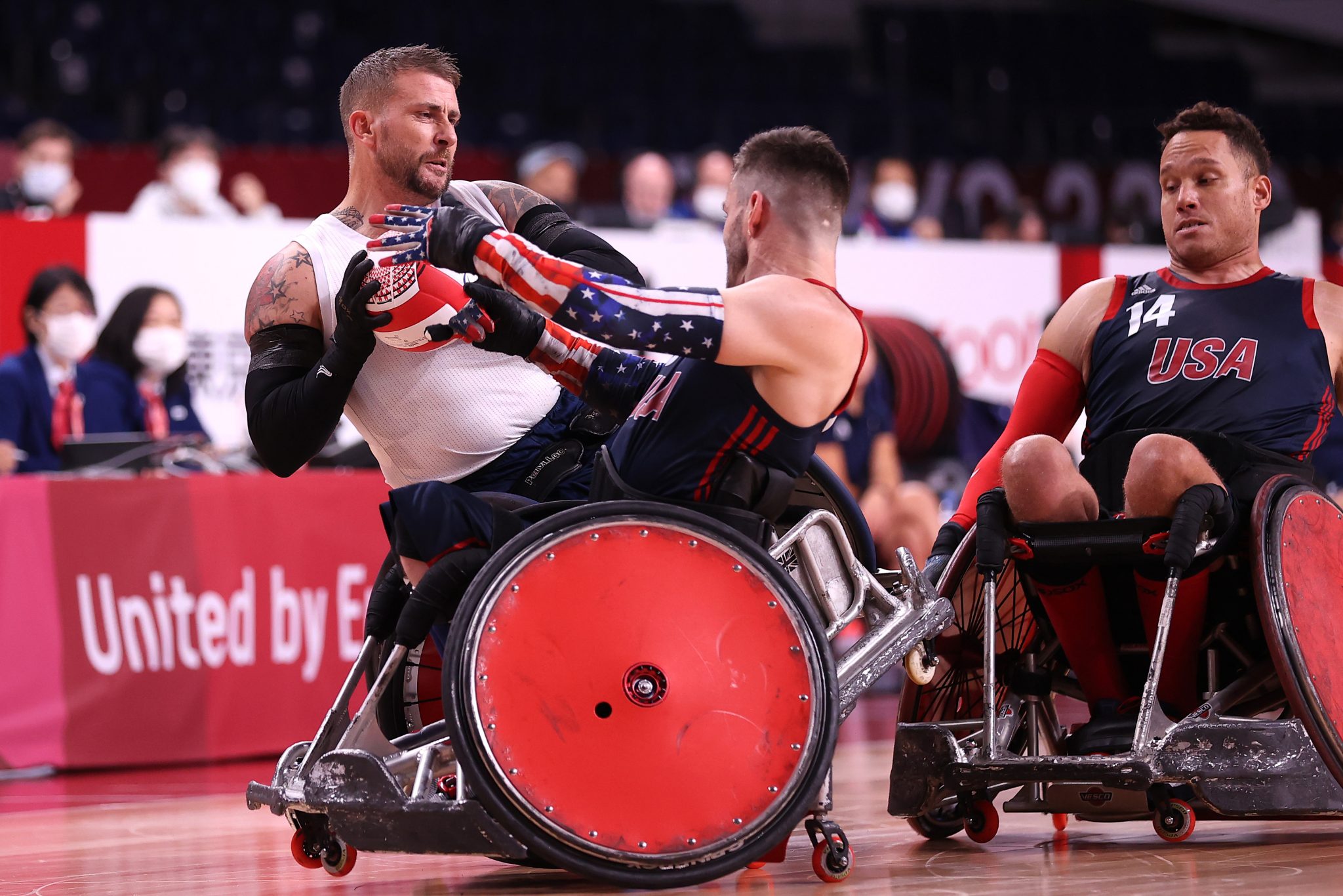 Euphoria as GB strike gold in Paralympics wheelchair rugby