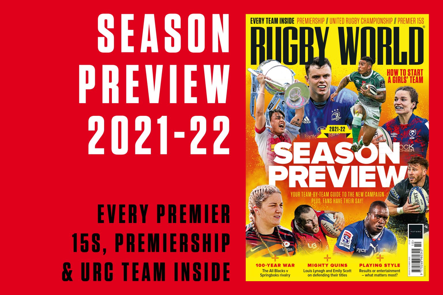 Rugby World’s Start-of-Season Issue 2021-22 - Rugby World