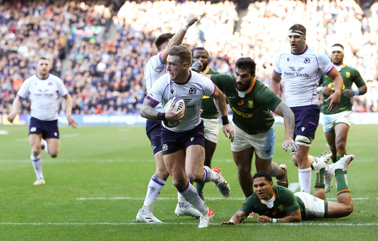 Rope-a-dope Scotland score incredible try against South Africa