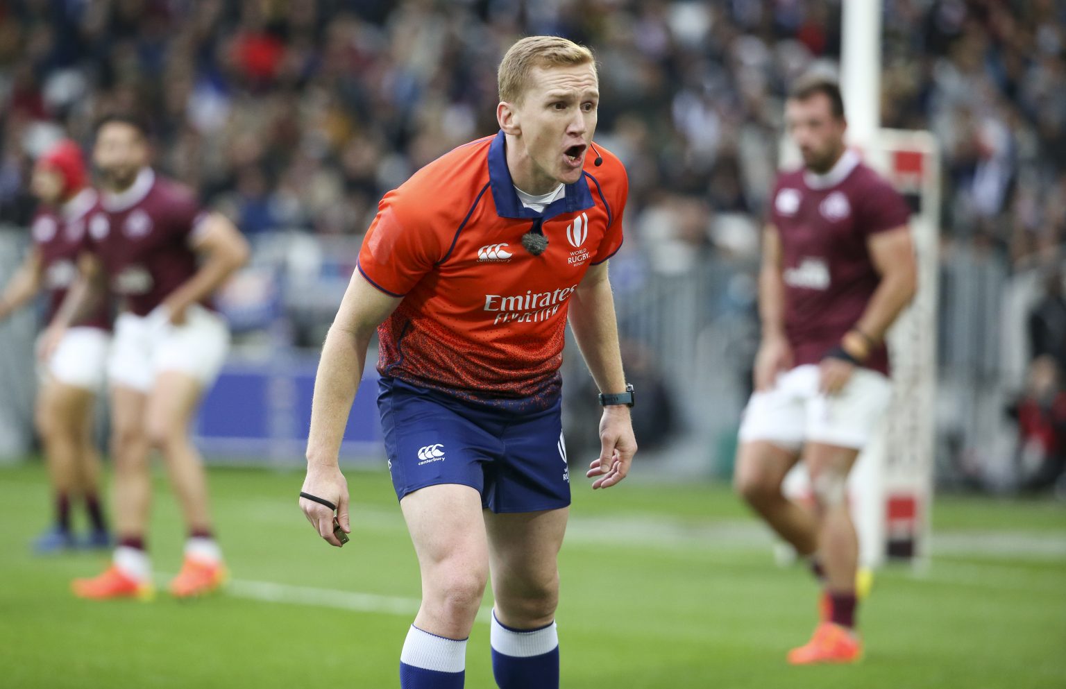 Damon Murphy: Meet the rugby referee and former sevens player