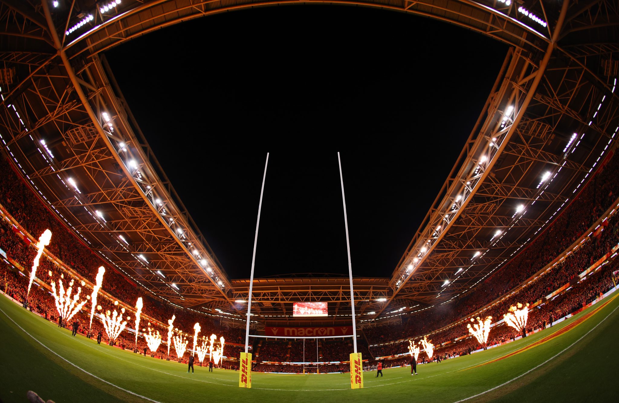 Wales' Principality Stadium to close bars after half-time