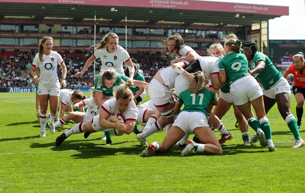 Red Roses Maul: How to power over from a driving lineout - Rugby World