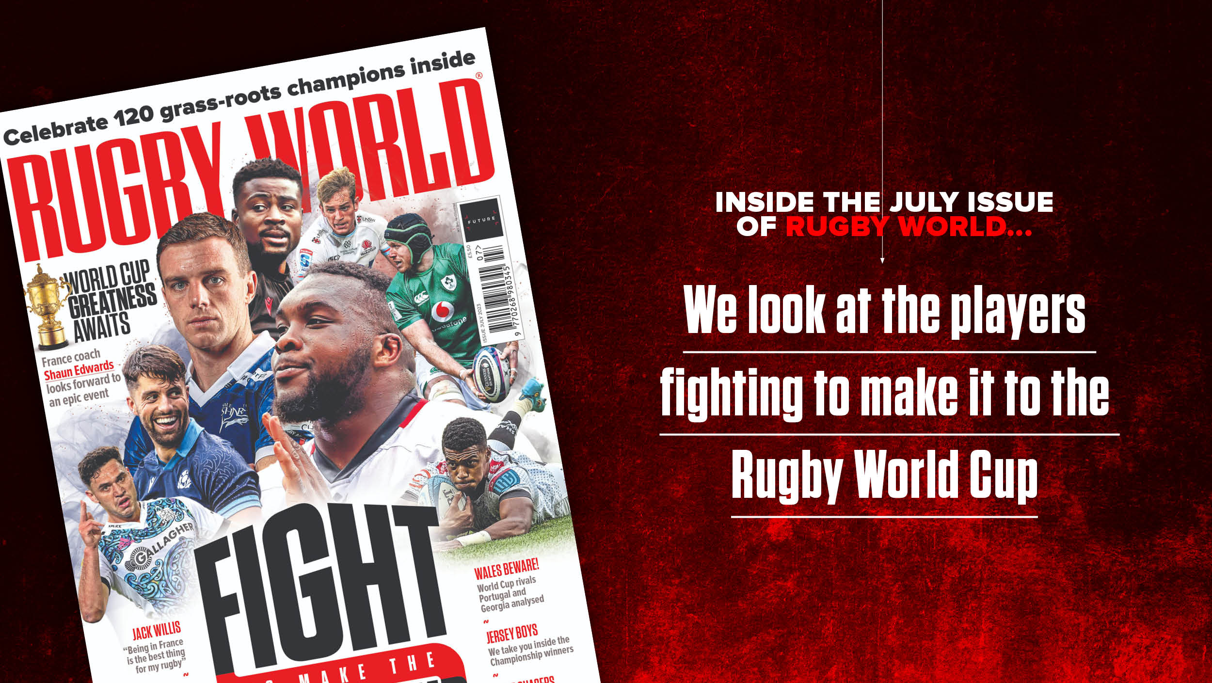 World Cup wannabes feature on cover of Rugby World July issue | Flipboard