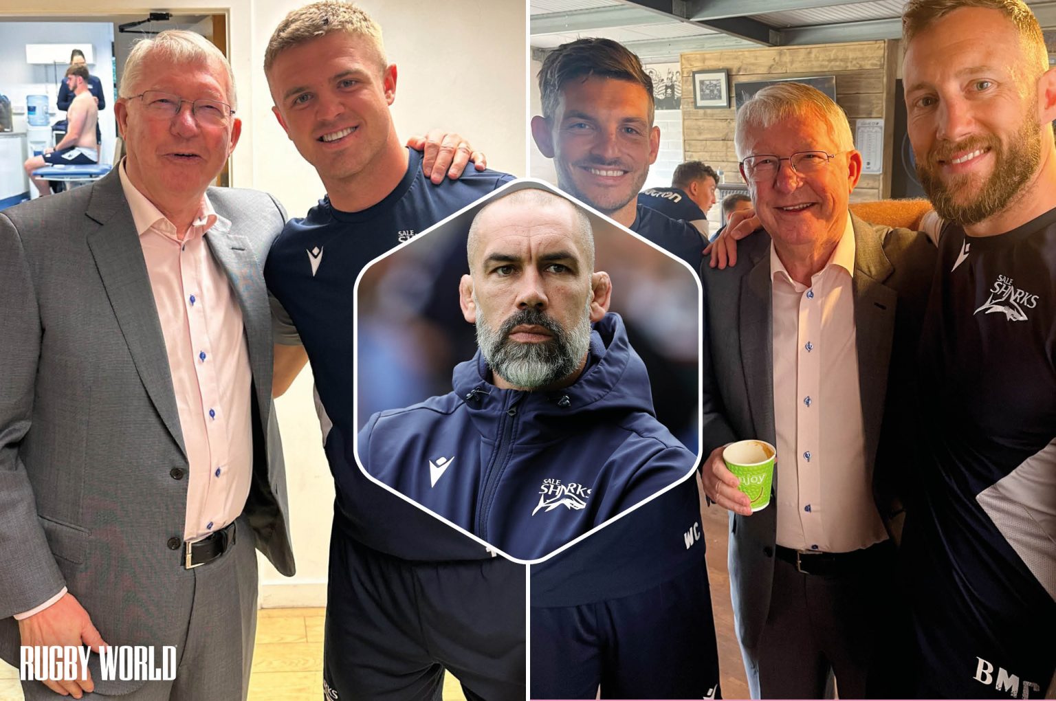 Sale Sharks enlist Sir Alex Ferguson before Premiership final