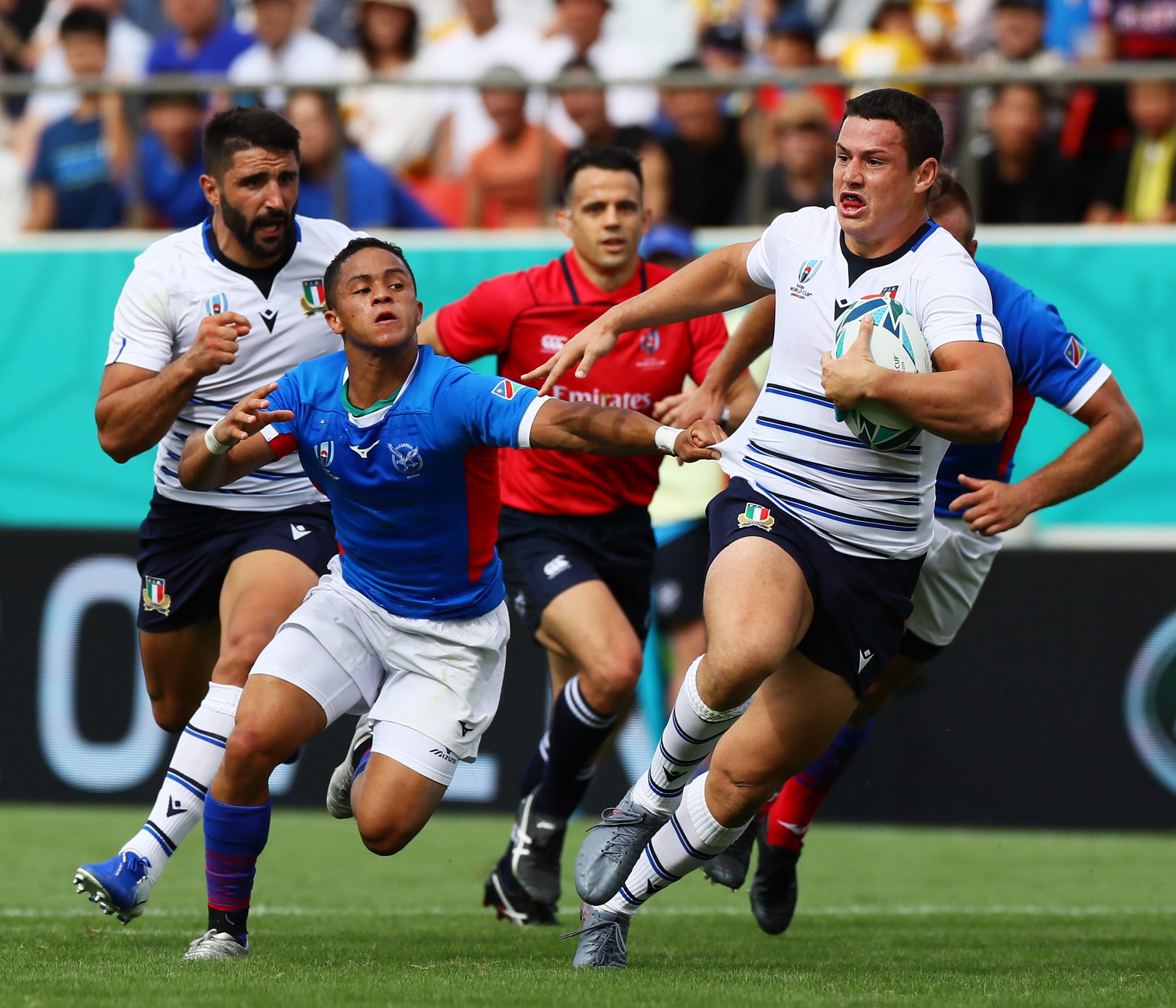 Watch Italy v Namibia live stream: how to watch the Rugby World Cup match