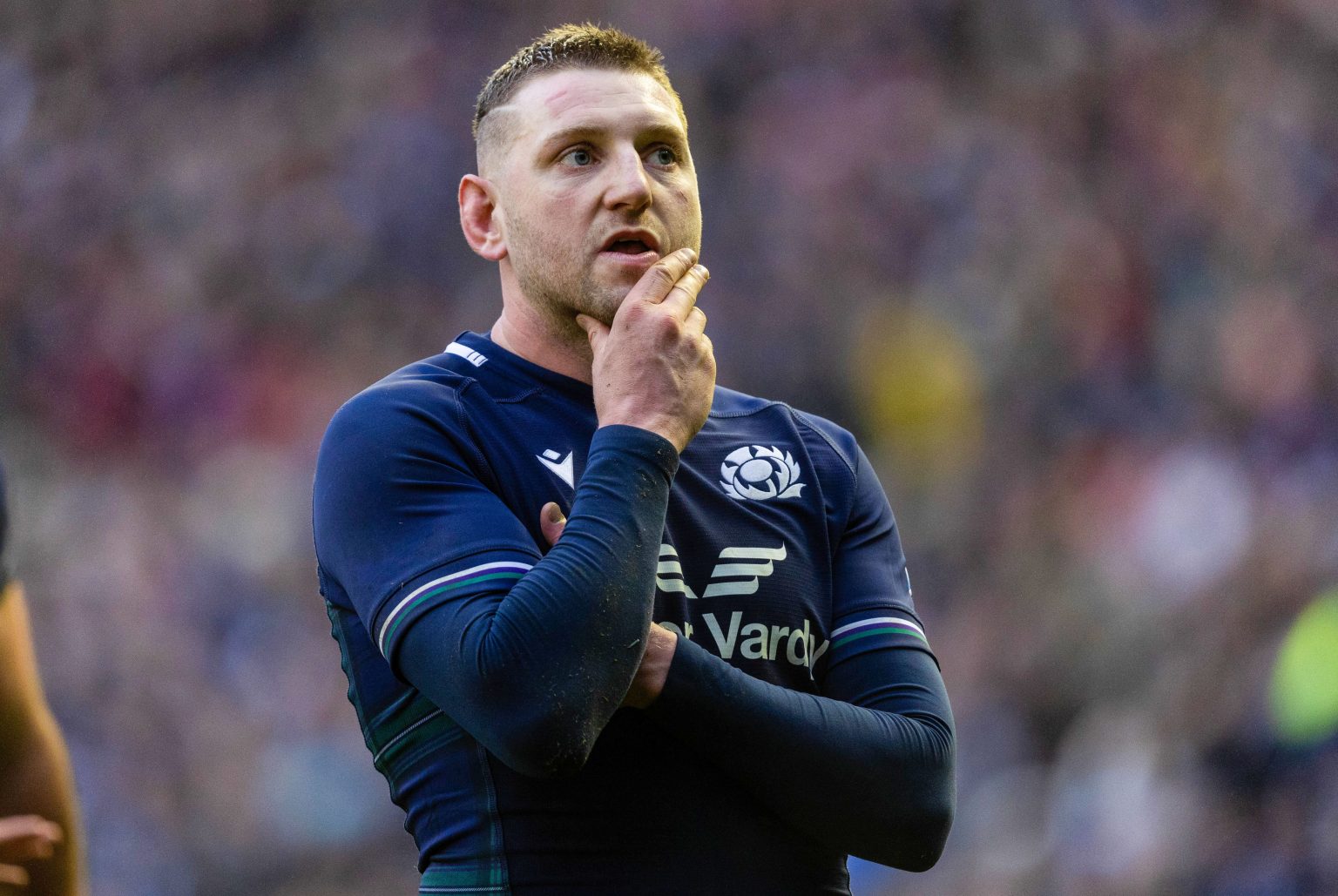 "Diving like Messi and all" - Watch hilarious Finn Russell slip v France