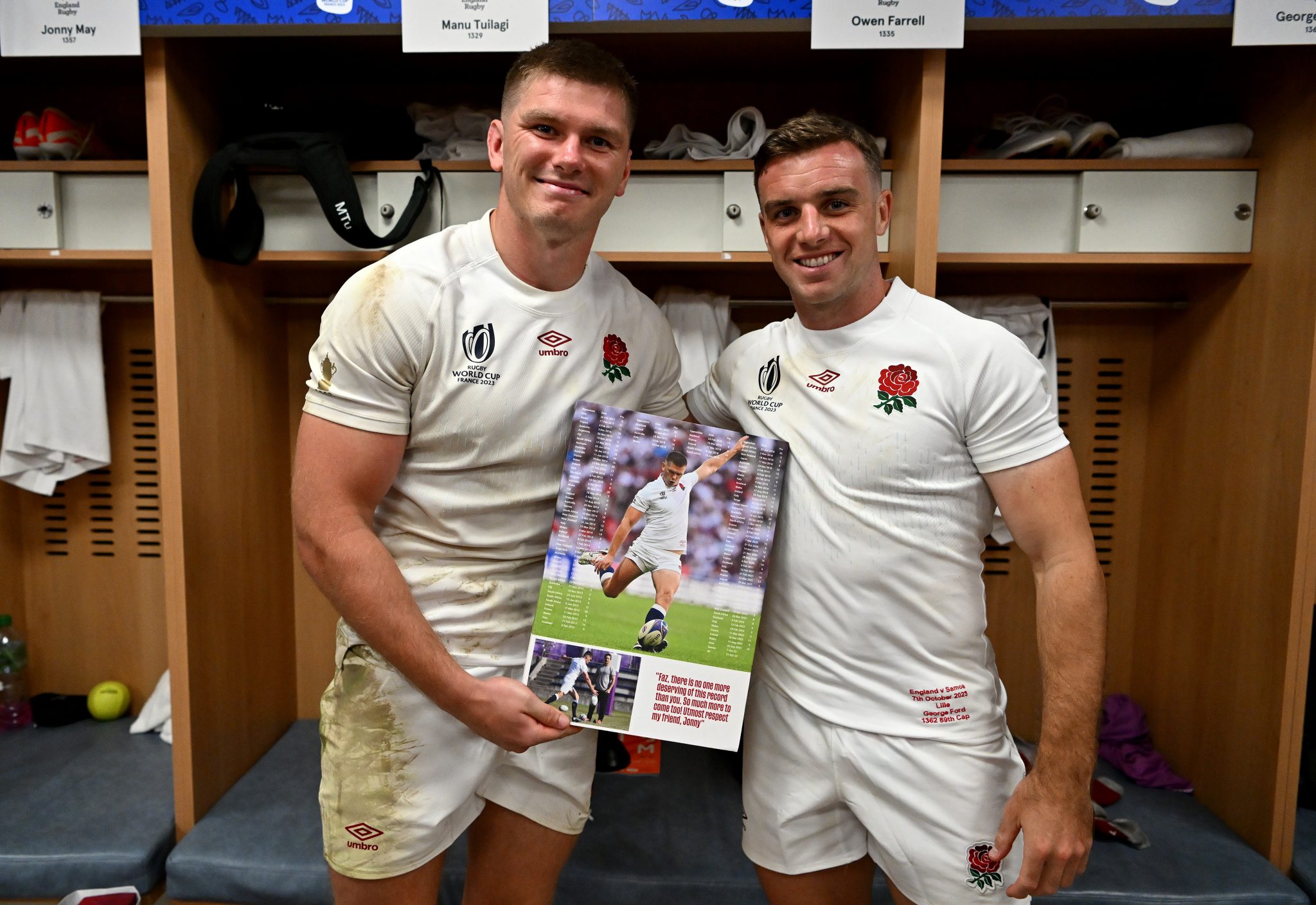 England fly-half George Ford reveals his dream backline to play with ...
