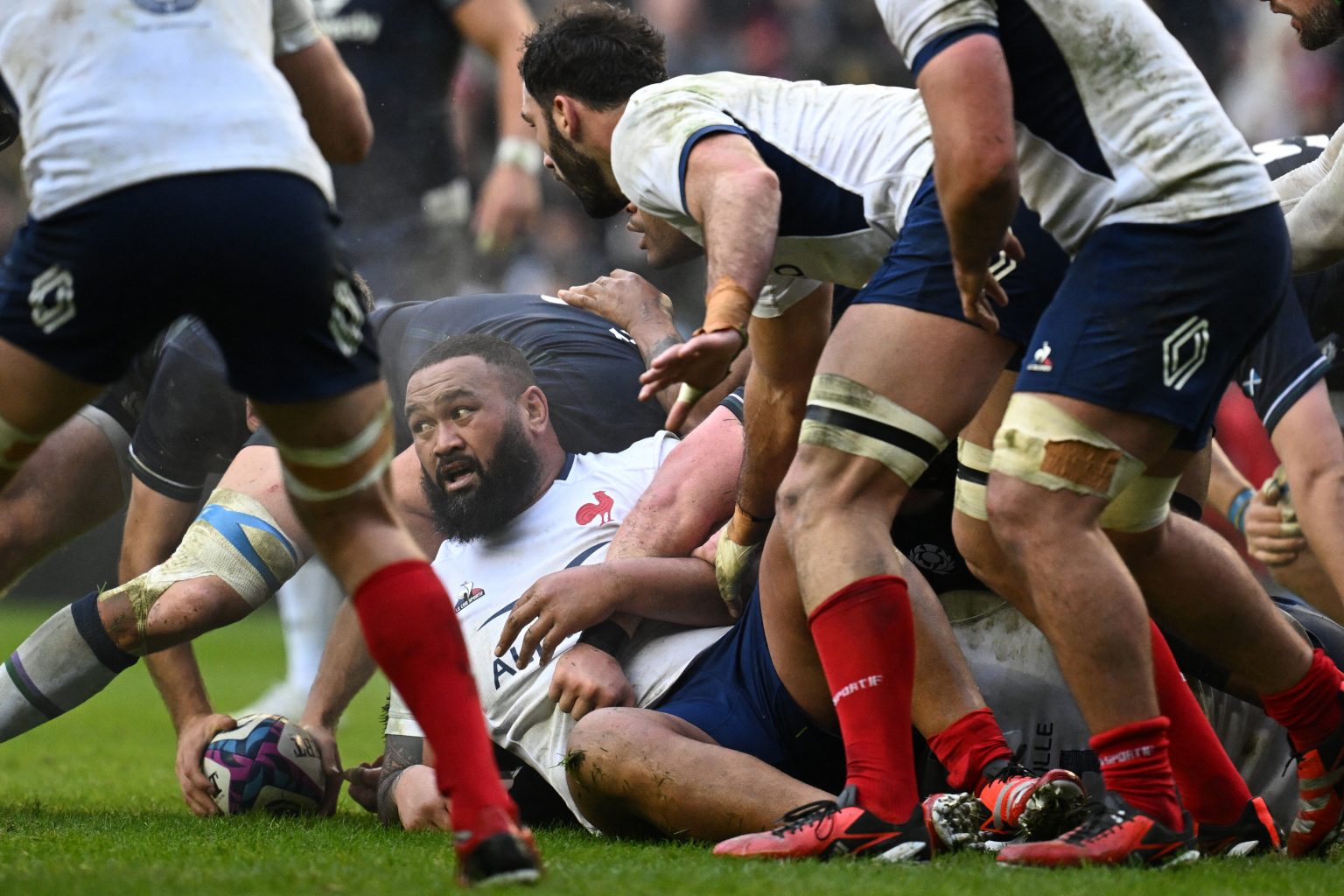 What did you make of the Uini Atonio yellow card for no-arms hit on ...