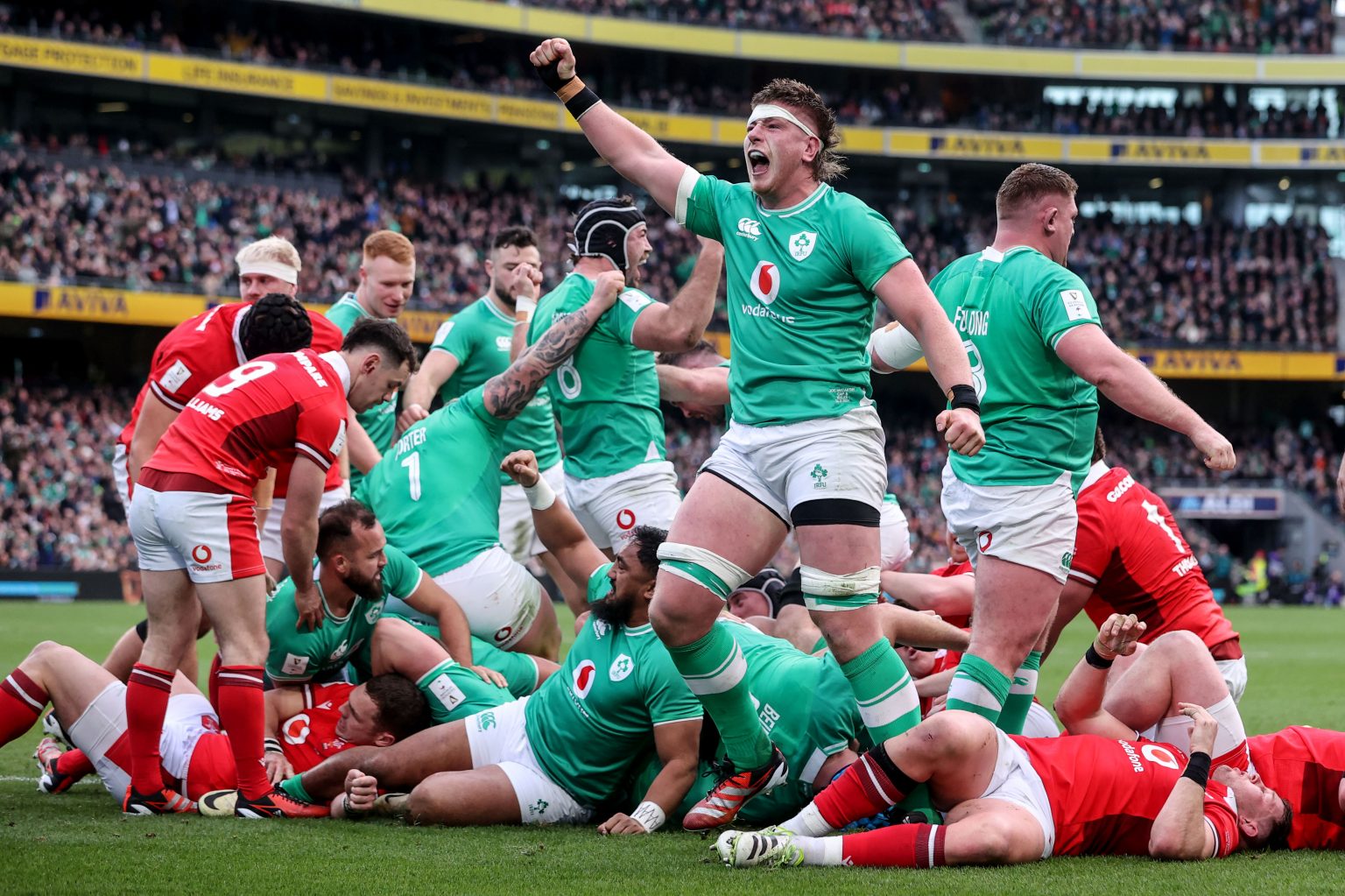 Ireland v Wales result: Farrell's men on course for Grand Slam with ...
