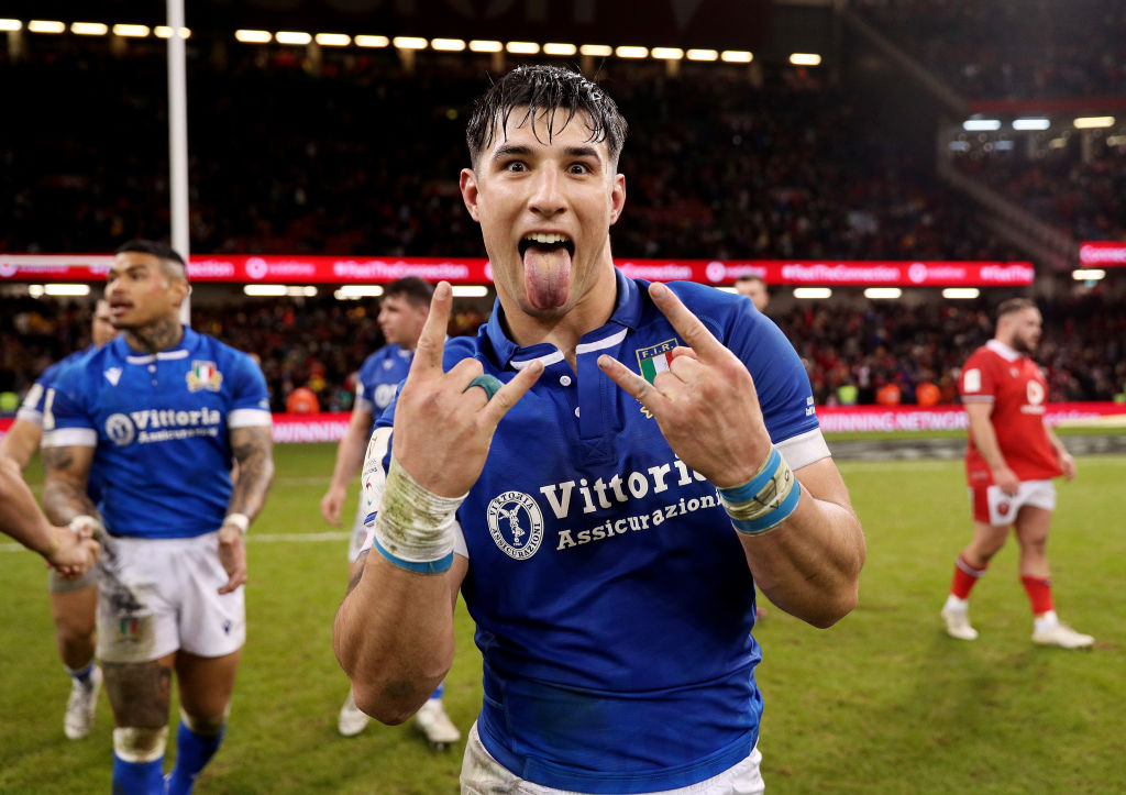 Italy’s Tommaso Menoncello wins Six Nations Player of the Championship