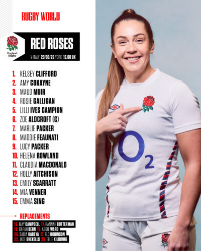 Why are Alex Matthews and Jess Breach not playing for the Red Roses?