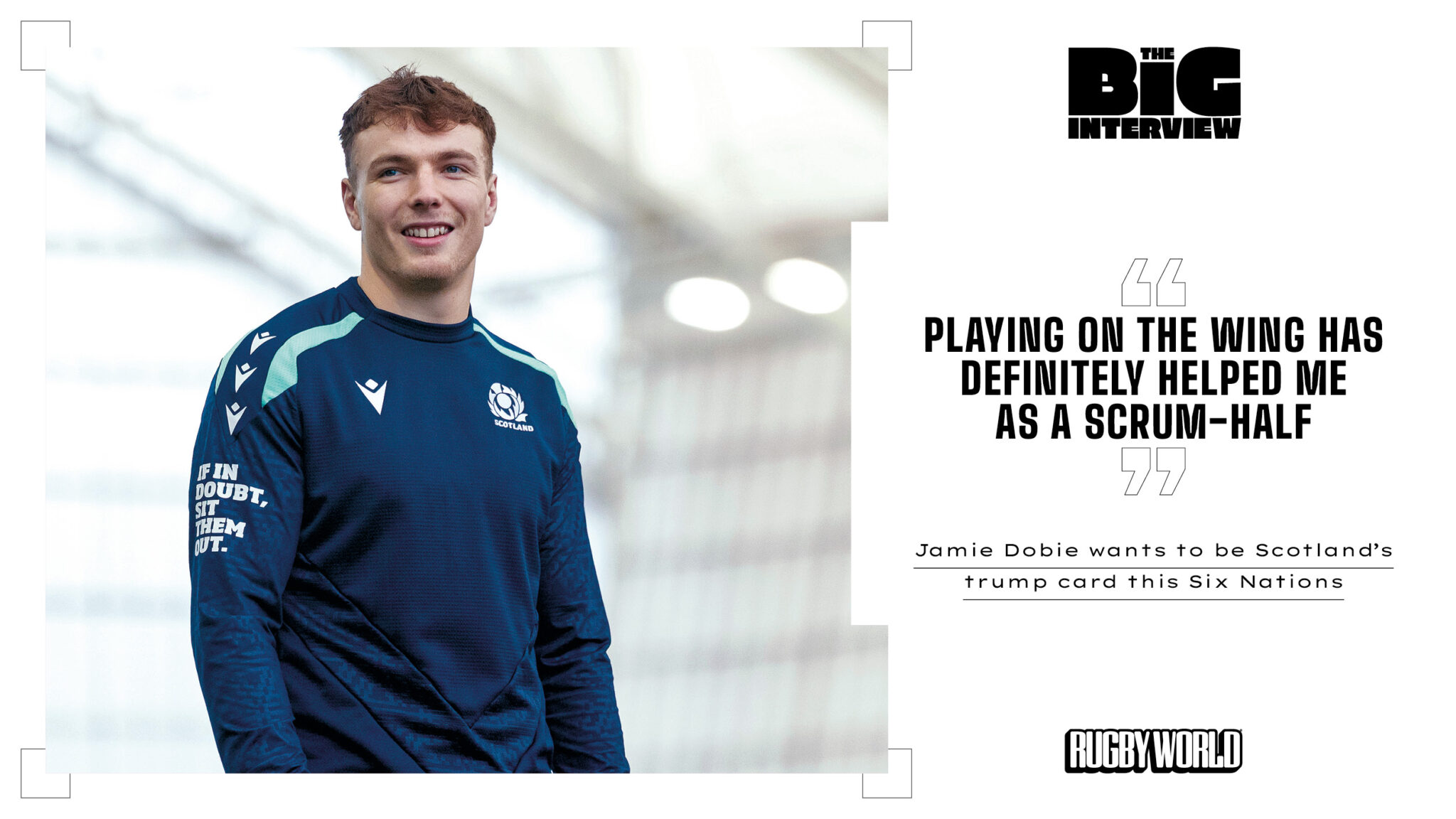 Jamie Dobie: The in-form utility back who wants to give Scotland the edge