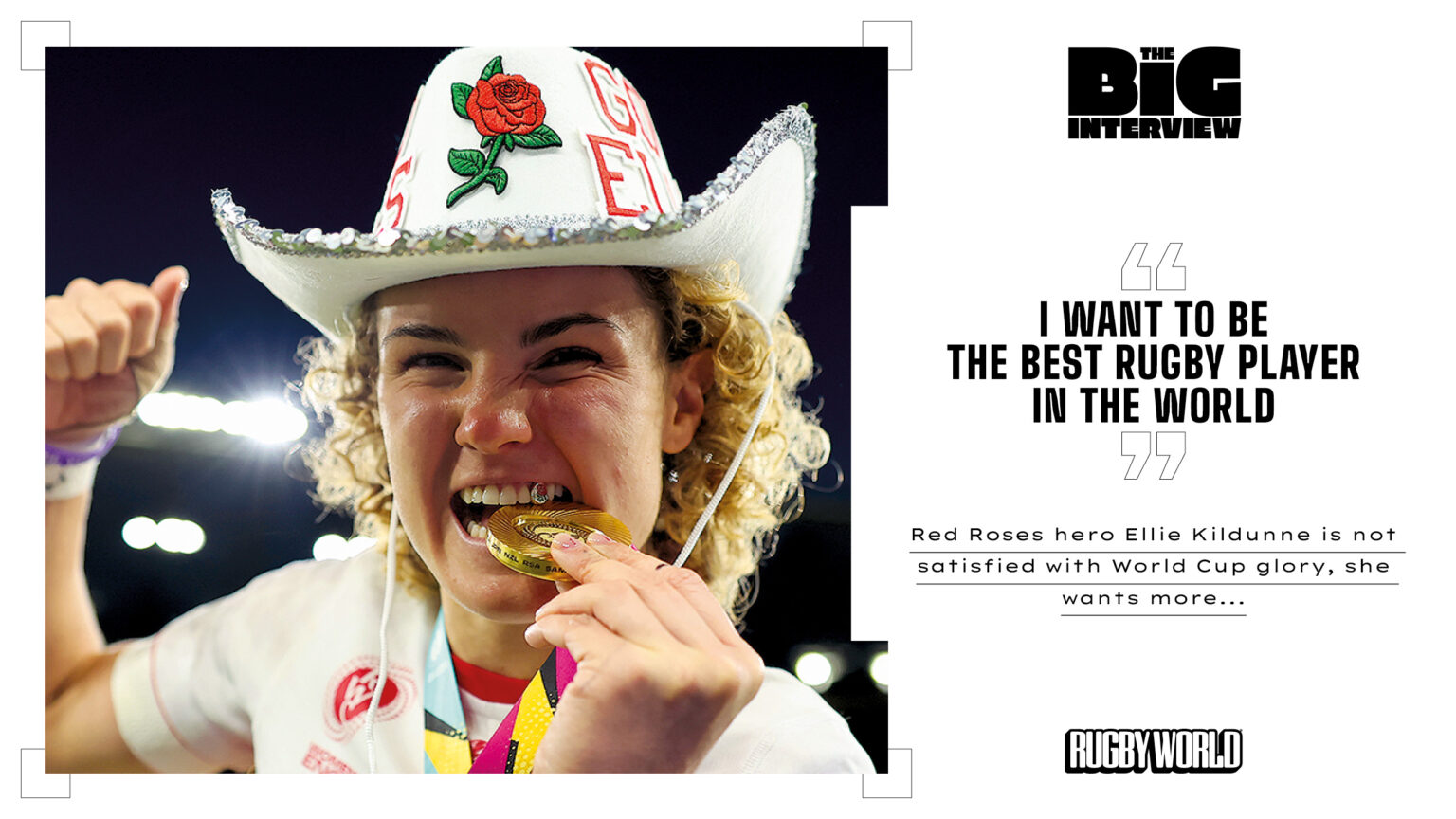 Red Roses World Champion Ellie Kildunne eyes global domination after ...